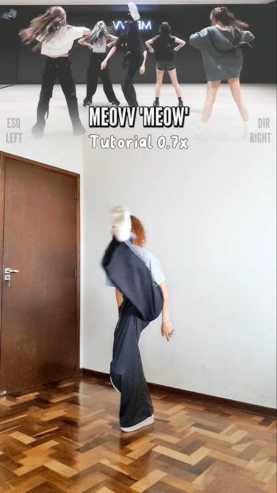 [Dance Tutorial] MEOVV 'MEOW' - mirror & slow#meow #meovv #kpop #dancetutorial - YouTube