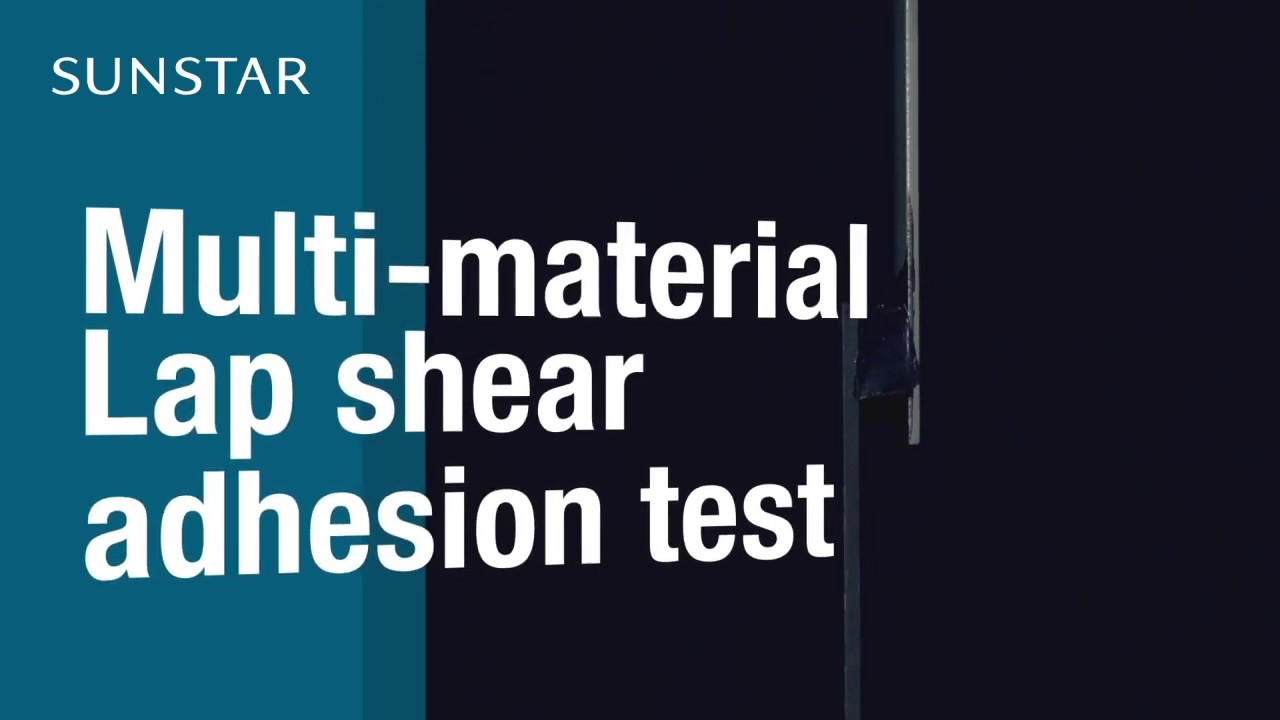 Multi-material Lap shear adhesion test 異種材料の接着性評価 - YouTube