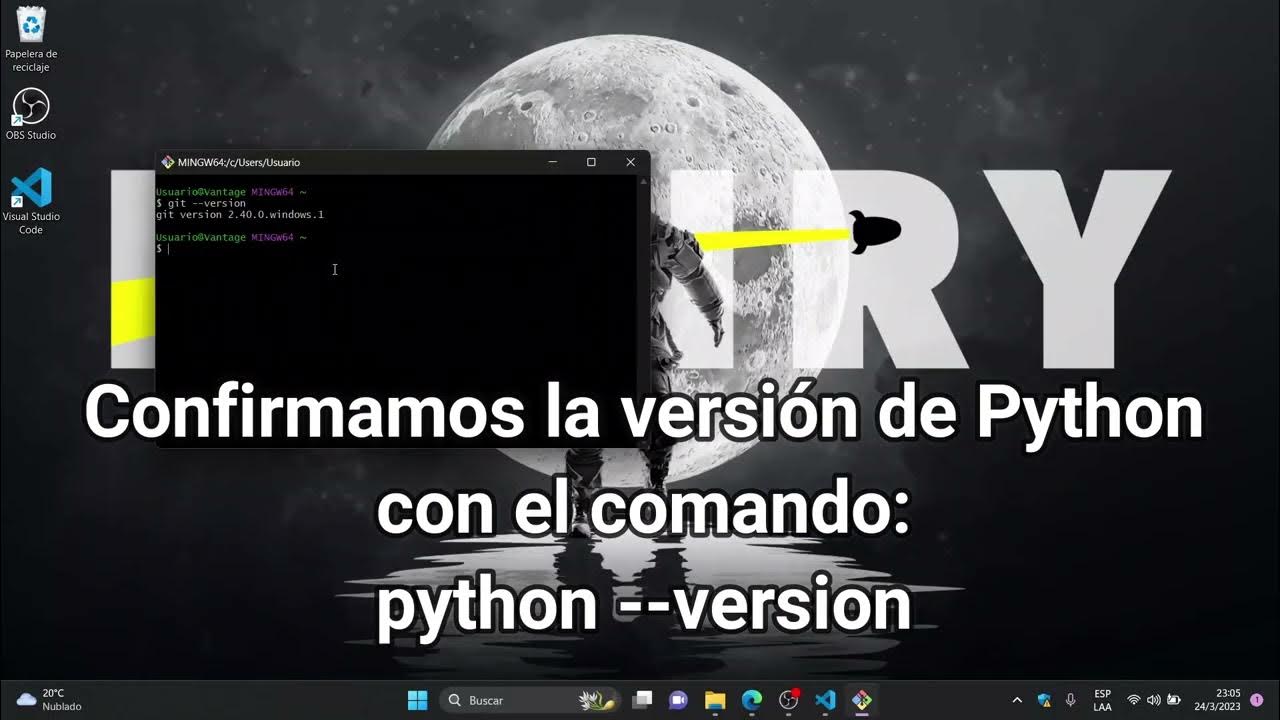 Instalación de Visual Studio Code, Python, extensiones de Python y Jupyter Notebook en VSC y Git ...