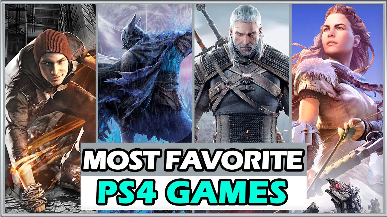 THE 60 MOST FAVORITE PS4 GAMES - BEST PS4 GAMES - YouTube