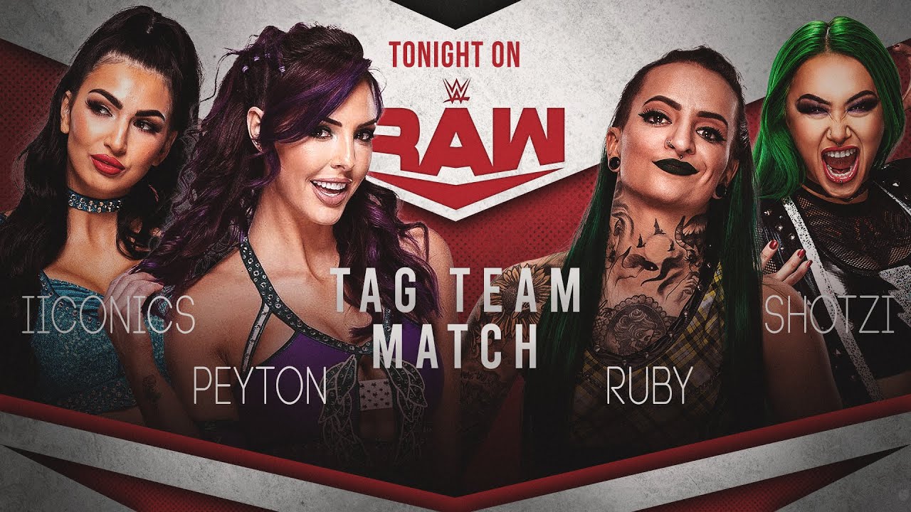 WWE 2K20 - RAW - The IICONICS vs The Riott Squad - YouTube