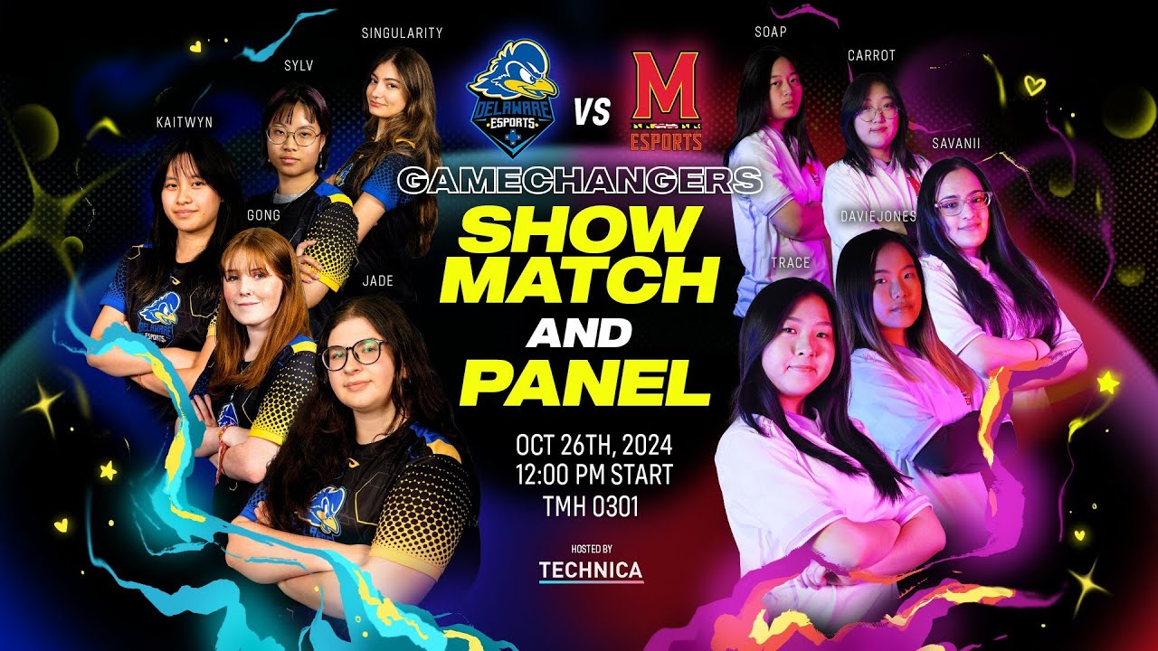 Terps Esports vs Delaware eSports Technica Showcase Event Highlights ...
