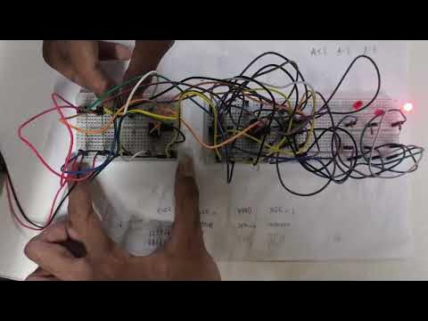 Assignment 1 ต่อวงจร comparator circuit 2 bit logic ผ่าน breadboard (รหัสนักศึกษา 6710110383 ...