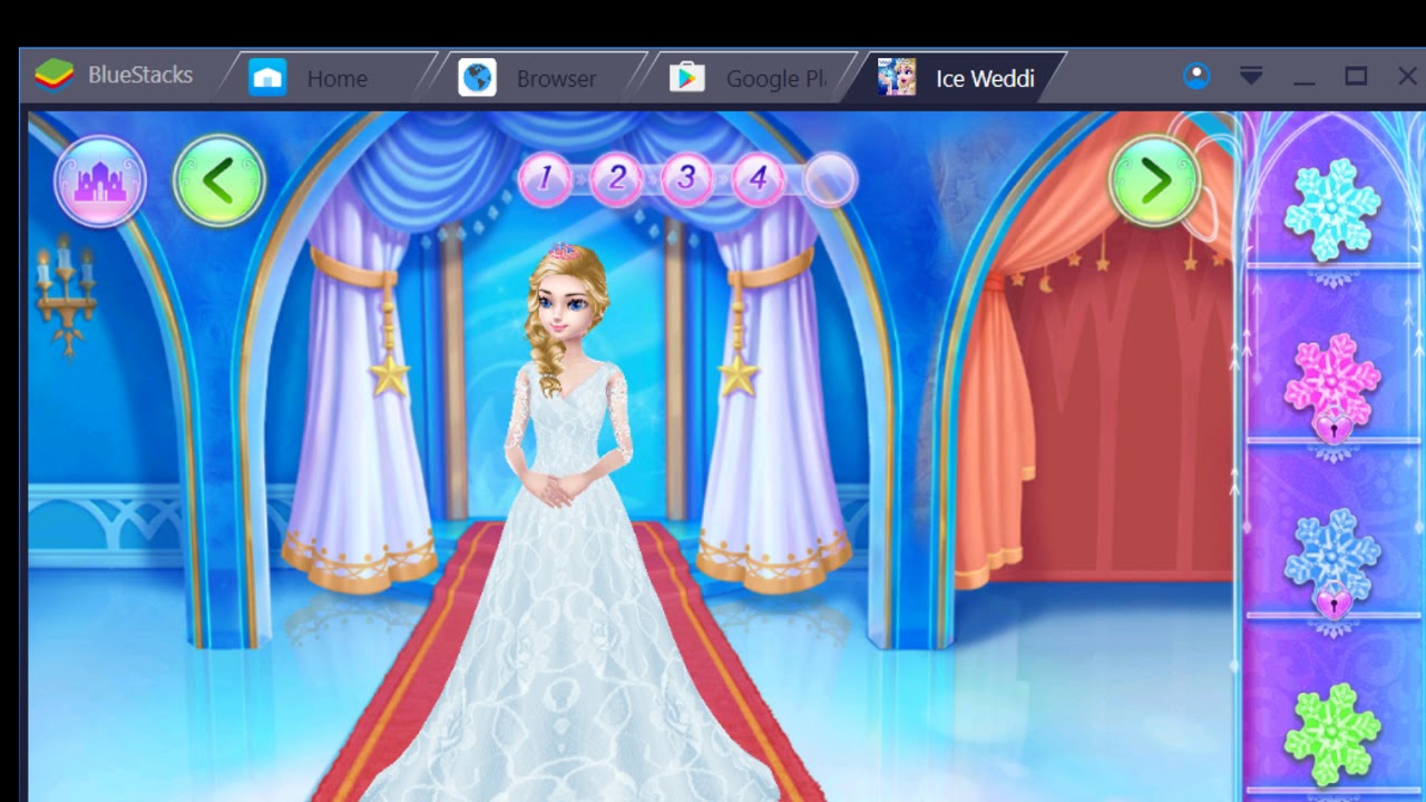 Ice Princess Wedding Day 10 - YouTube