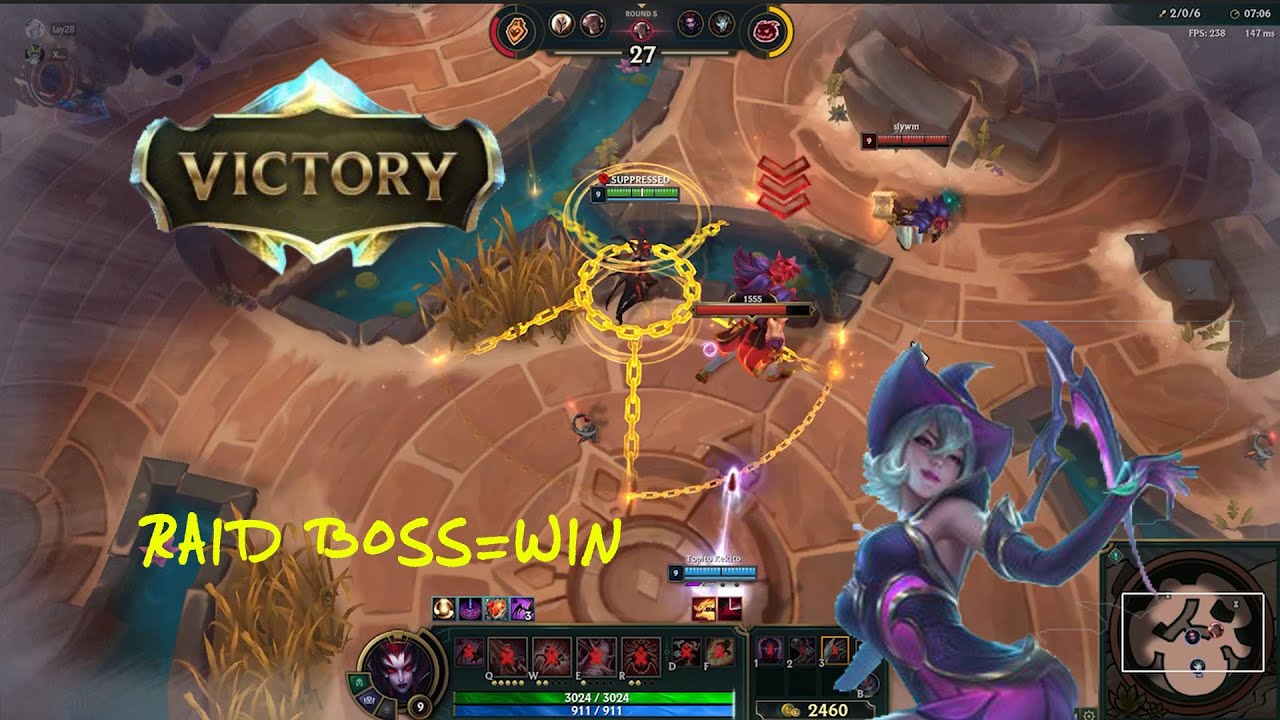 League of Legends RAID BOSS IS STRONG 2v2v2v2 - YouTube