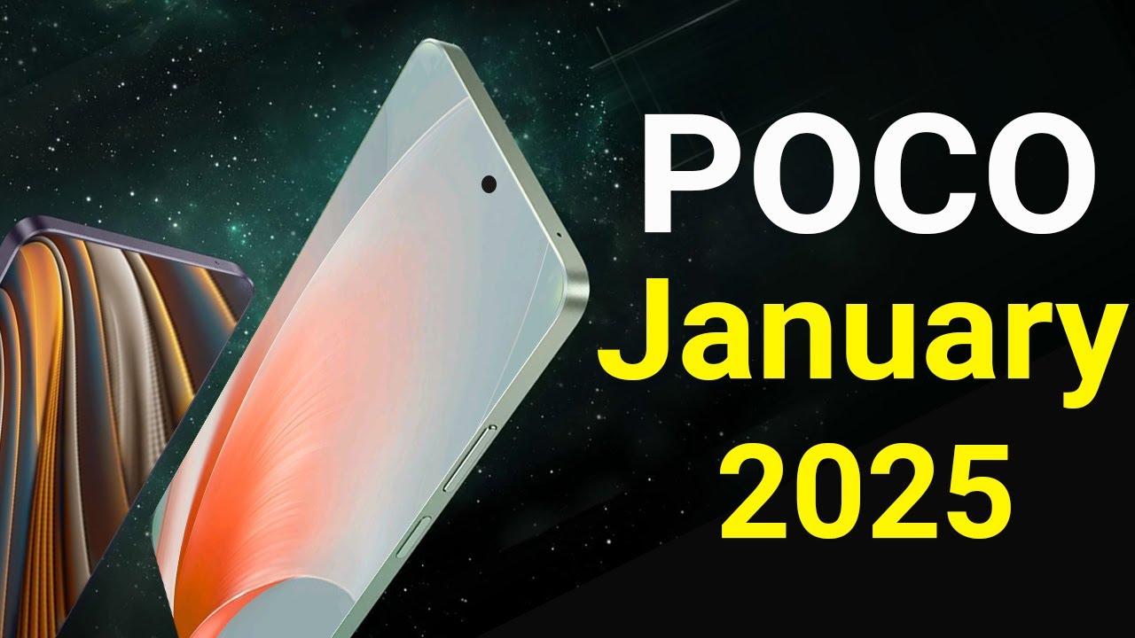 POCO Top 2 UpComing Phones January 2025 ! Price & Launch Date in india ...