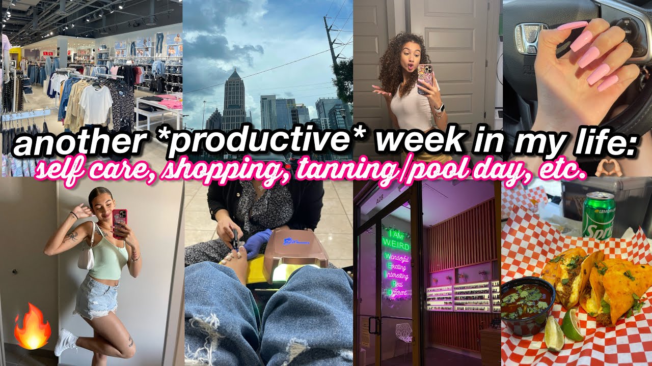 week in my life: getting out the house, self care, tanning, mom & aria ...