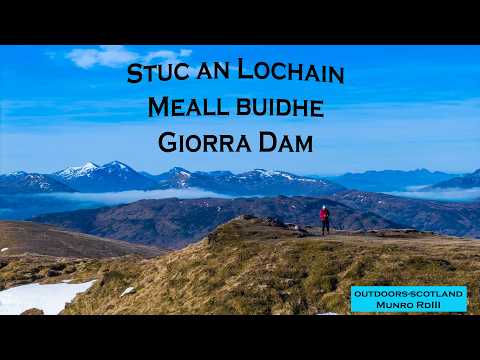 Stuc an Lochain and Meall Buidhe Glen Lyon April 2026