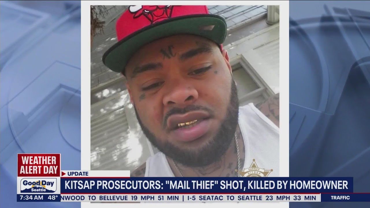 Kitsap prosecutors: "Mail thief" shot, killed by homeowner | FOX 13 ...