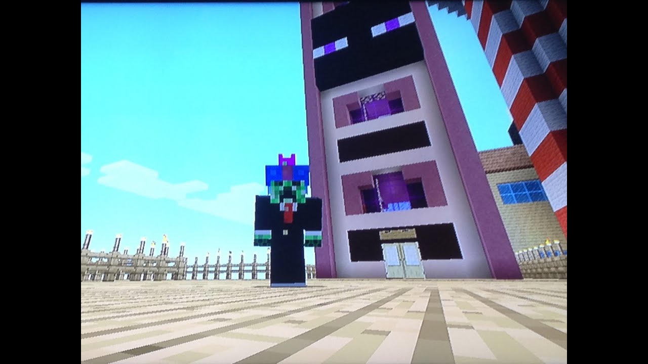 Minecraft xBox360 Edition Sebo Land Ep.2 New Job! - YouTube