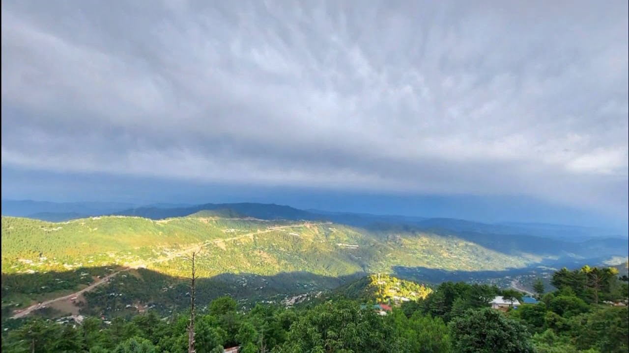 Beautiful view of murree . - YouTube