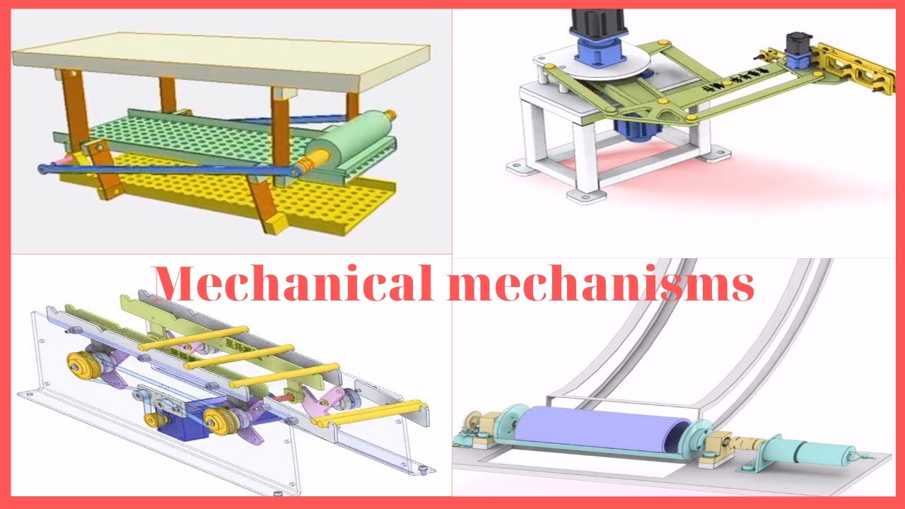 Amazing Mechanical Mechanisms That You Have Never Seen At book - YouTube