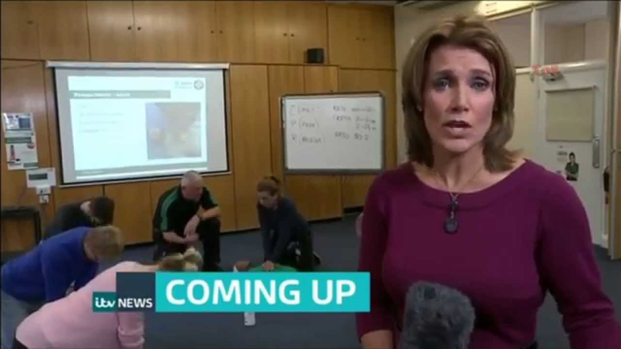 SHARON THOMAS:--: iTV NEWS - 16 Oct 2015 - CPR Training Classes - YouTube