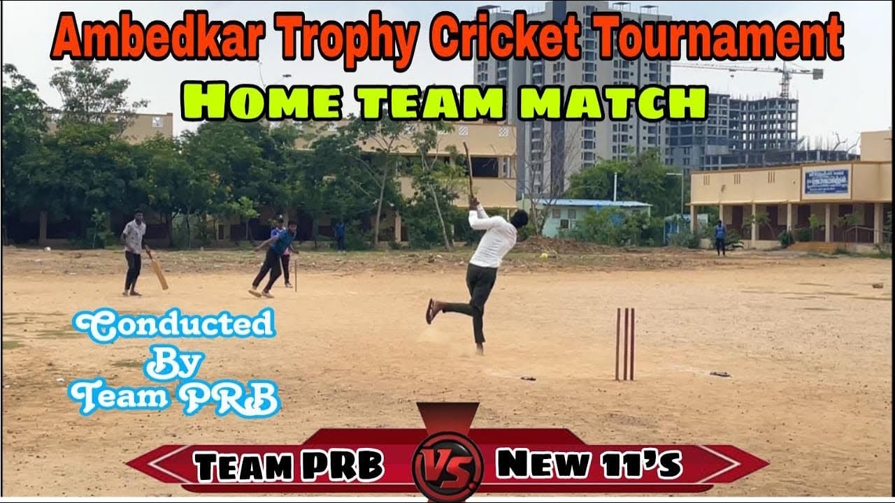 Team PRB Vs NEW 11’s | Quarterfinal | POLL 2 | Ambedkar Cricket Trophy tournament I PRB Team # ...