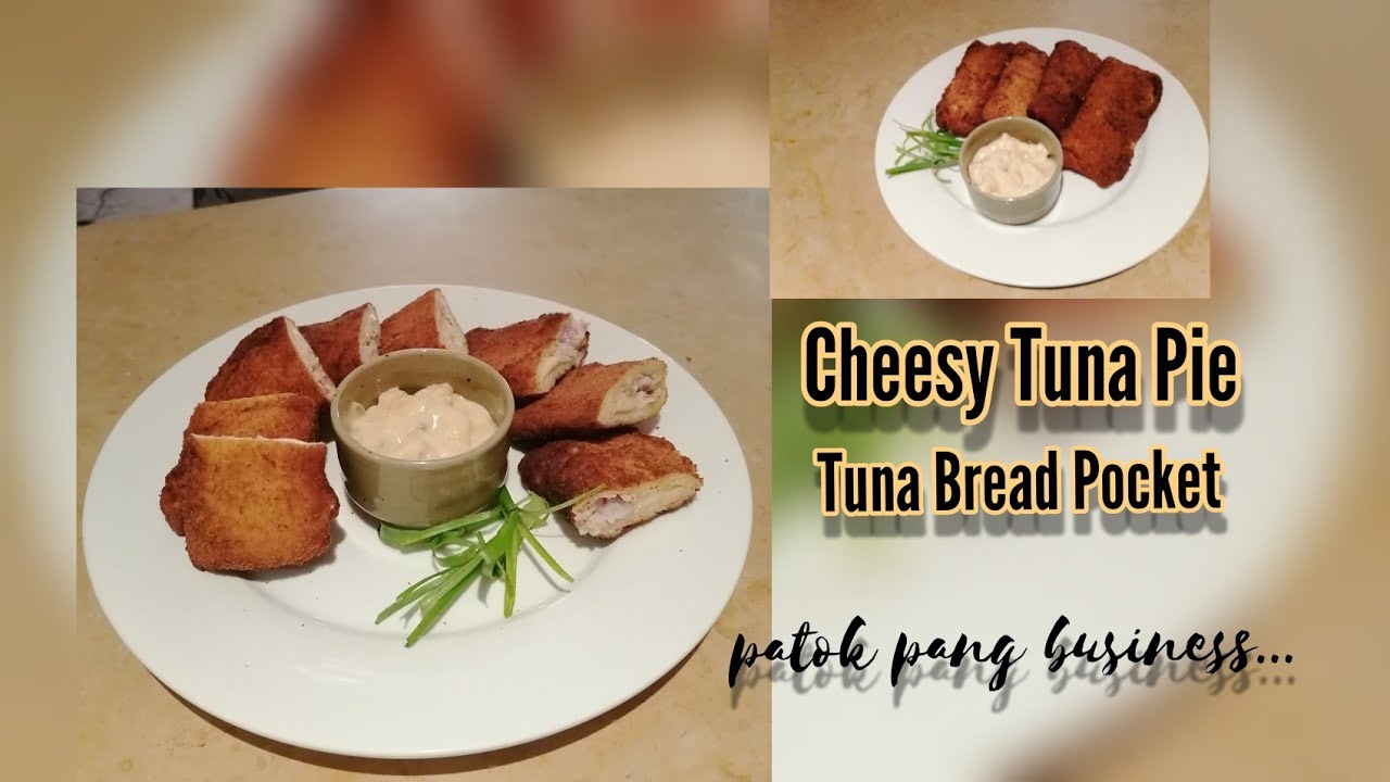 Viral Cheesy Tuna Pie/Tuna Bread Pocket/patok pang negosyo - YouTube
