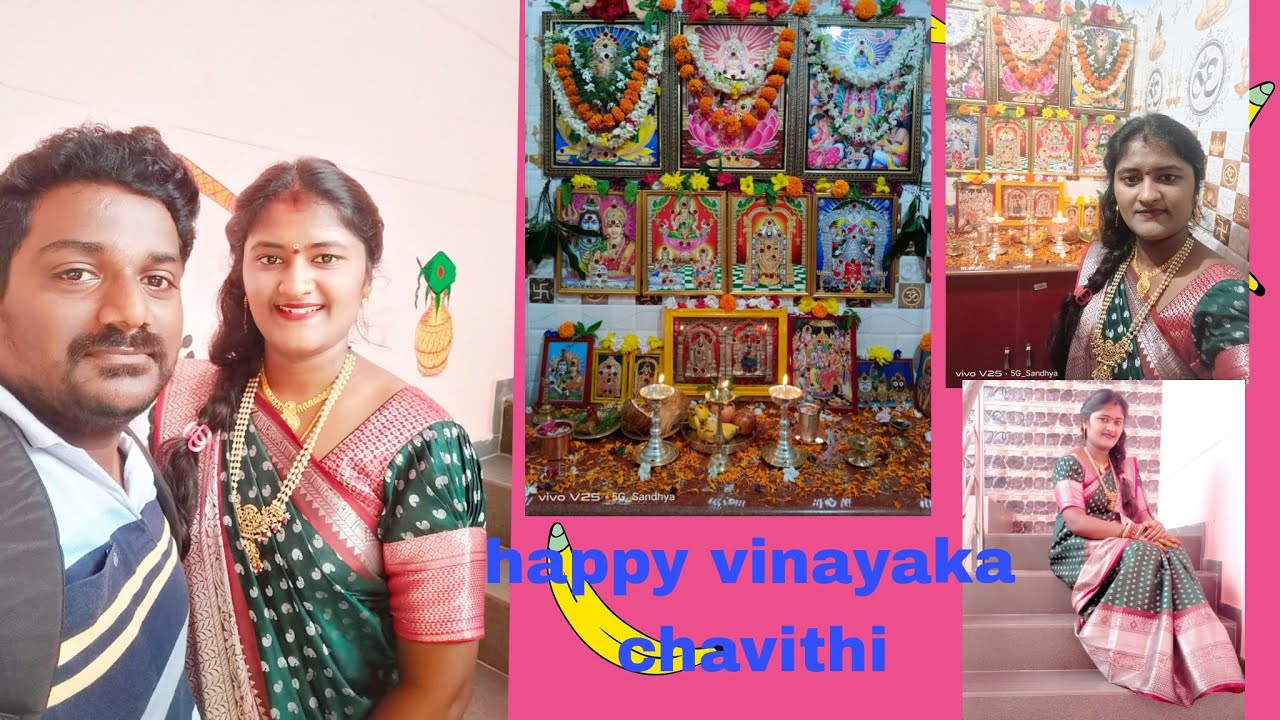 | happy vinayaka chavithi ⭐ everyone | Telugu vlog | @minilifestyle7141 ...