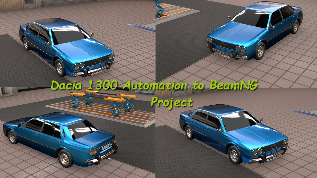 Dacia 1300 Automation The Car Company Tycoon to BeamNG Drive Part 1 ...