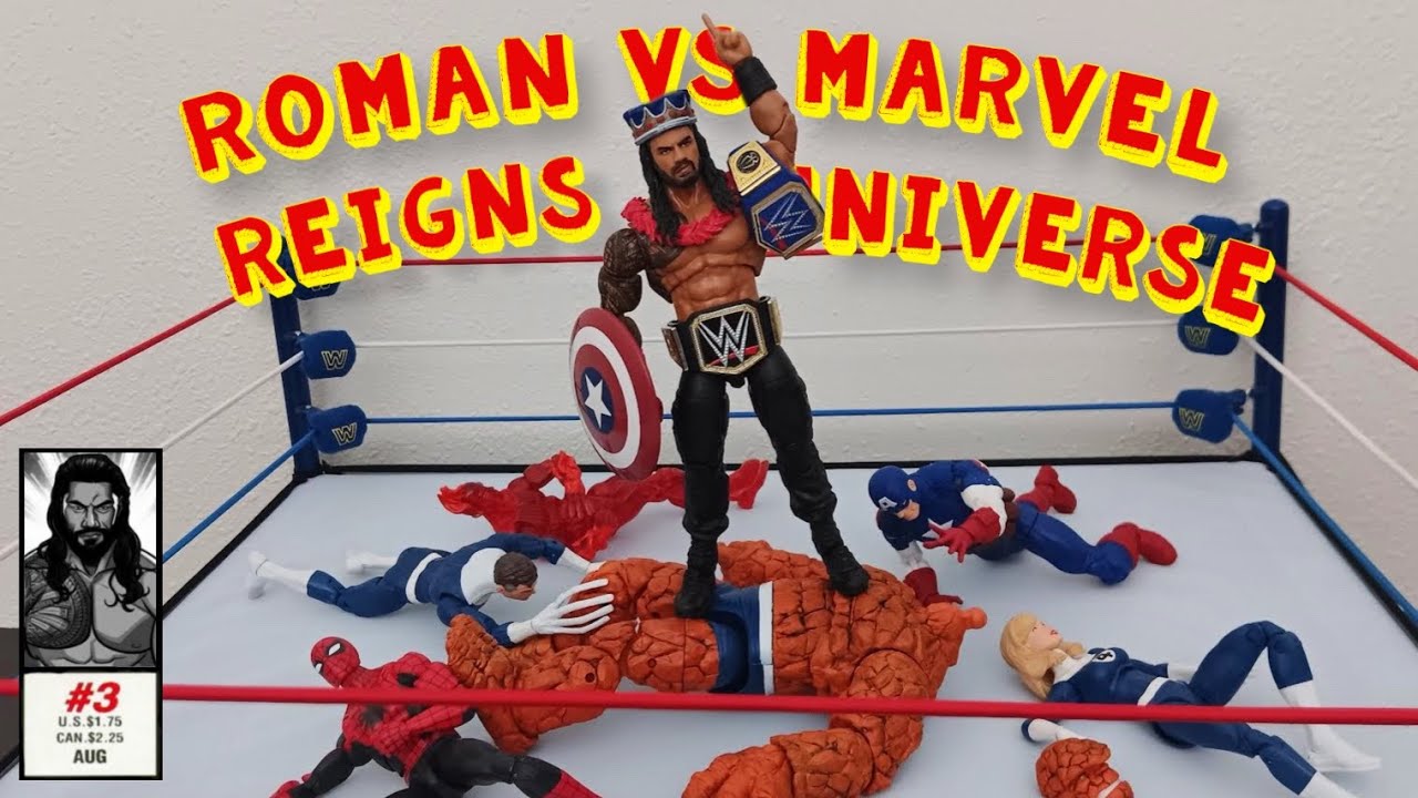 Roman Reigns Destroys The Marvel Universe! (Stop Motion) - YouTube