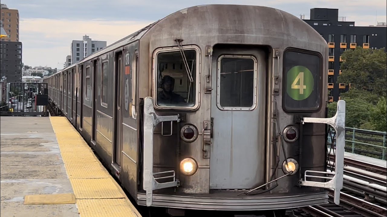 IRT Jerome Avenue: R62, R142 & R142A (4) trains + R142 & R142A NIS ...
