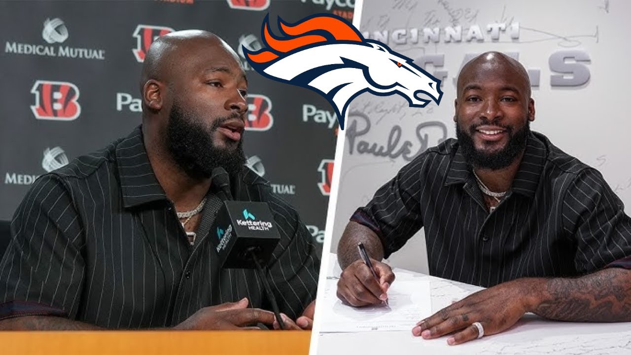 denver broncos make strategic move by signing new player. - YouTube
