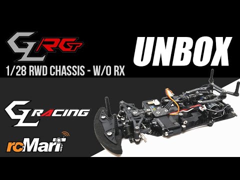 GL Racing GLR-GT 1/28 RWD Chassis Kit w/o Radio System GL-GT-001-KSET ...