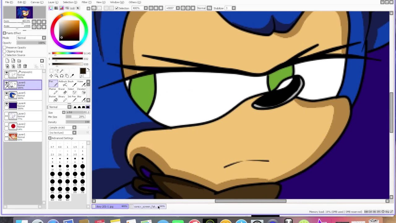 Recoloring: Amy to Female Sonic Boom - YouTube