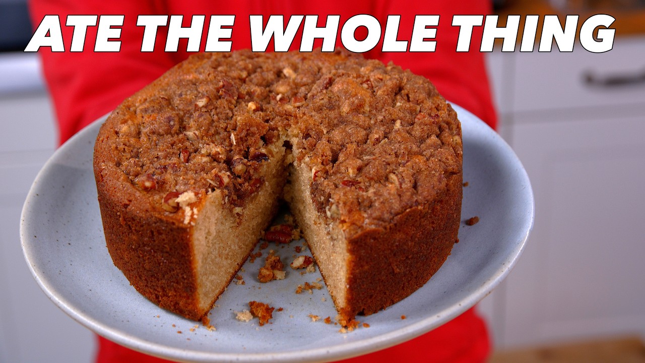This Mini Crumble Cake Will Be Your New Favorite Dessert! - YouTube