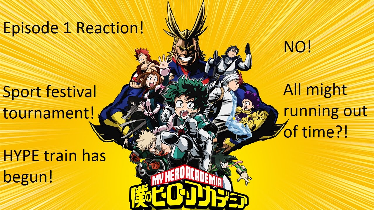 ALL MIGHT RUNNING OUT OF TIME?! MY HERO ACADEMIA SEASON 2 EPISODE 1 ...