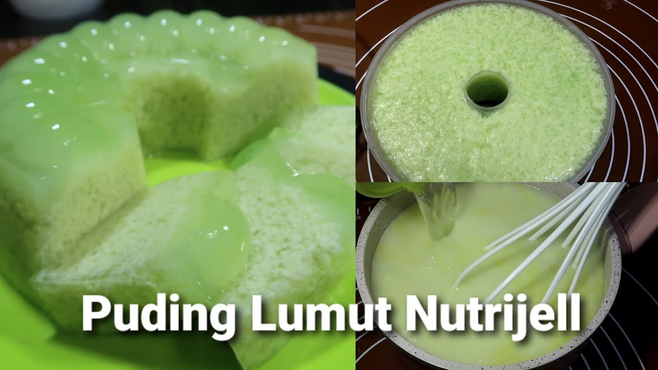 Puding Lumut Nutrijell - YouTube