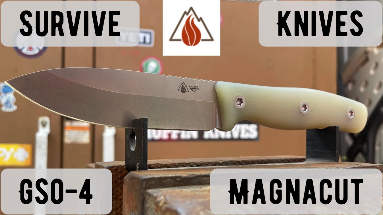 SURVIVE Knives GSO-4 in CPM Magnacut first impressions - YouTube