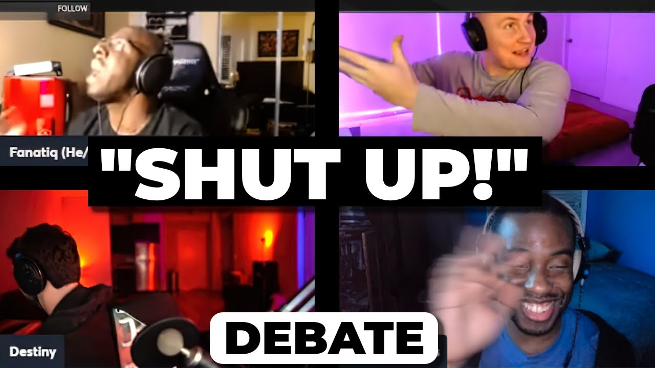 Debate DERAILS After Destiny Plays Piano During Shouting Match - YouTube