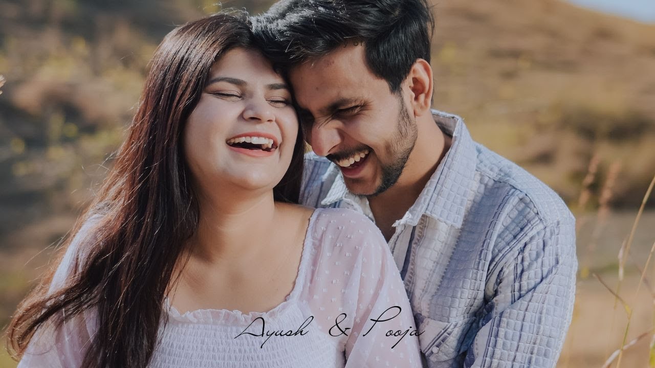 A Perfect Blend of Love, Fun & Beauty | Pre-Wedding of Ayush & Pooja ...
