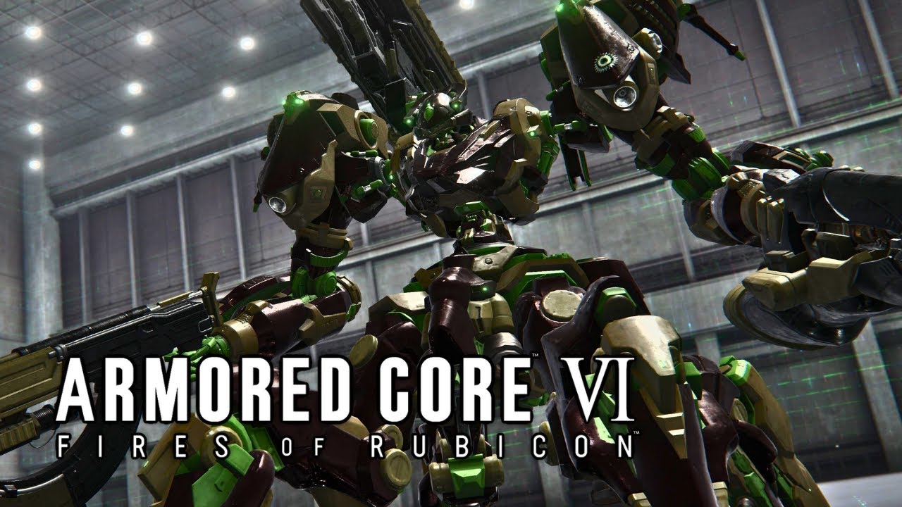 Armored Core 6 - Arena Match vs. BARREN FLOWER - YouTube