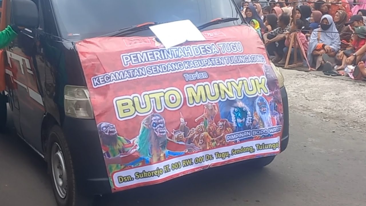 SENI TARI BUTO MUNYUK DARI SUKOREJO DESA TUGU@berkawan1 - YouTube