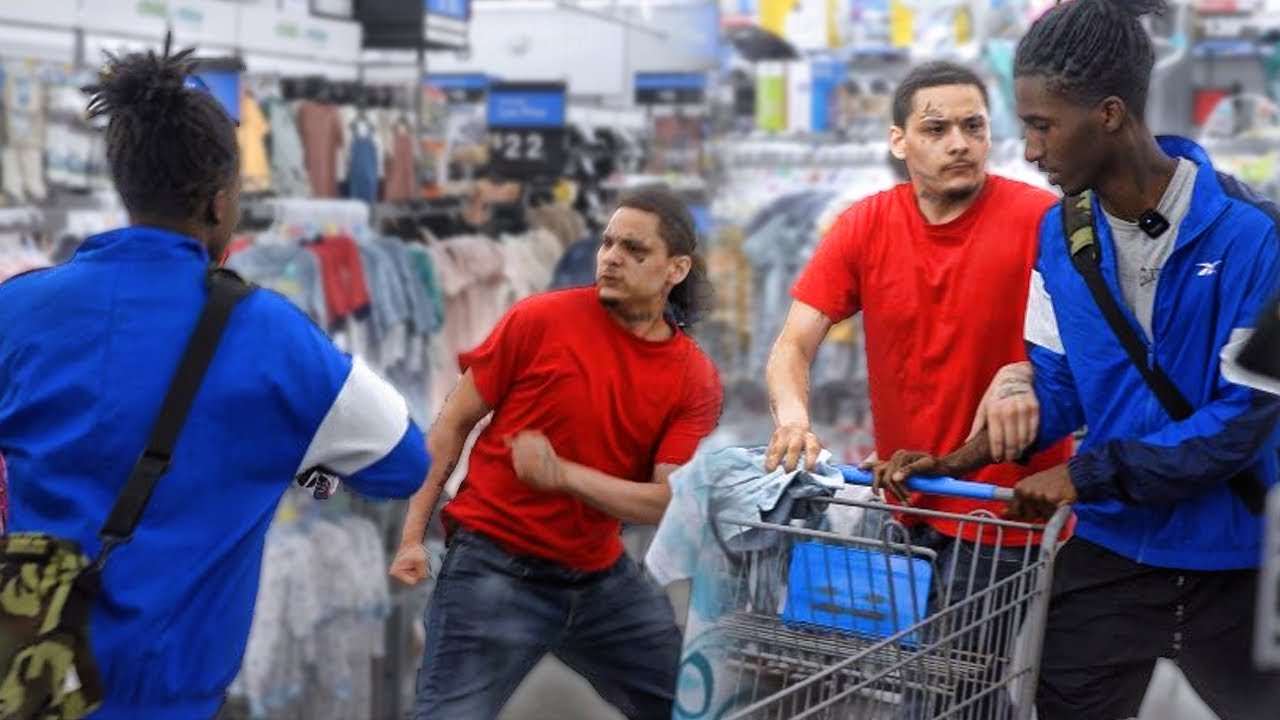 Walking Away With Peoples Shopping Carts *PRANK* - YouTube