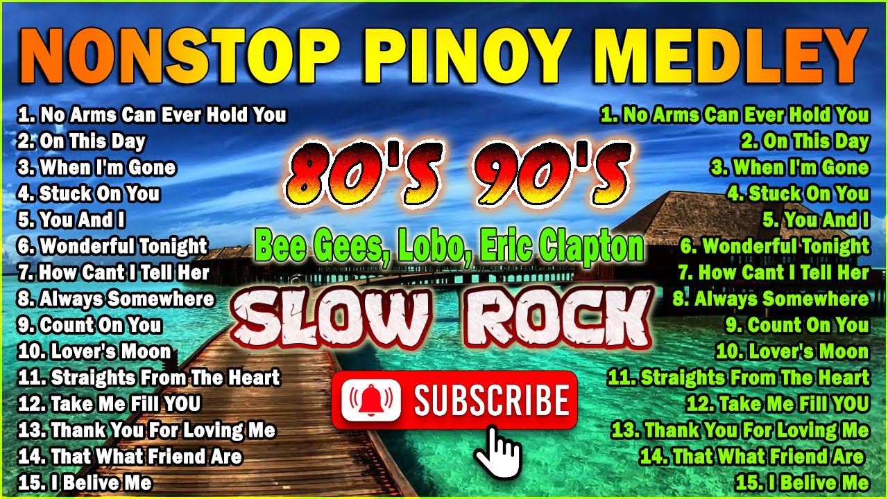 Oldies But Goodies Nonstop Medley💦 Slow Rock Ballads Hits 70s 80s 90s 🎶 ...