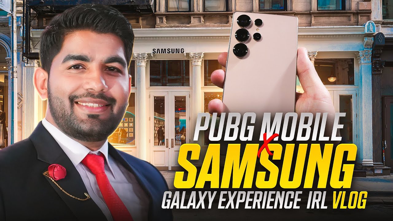 PUBG MOBILE x Samsung Galaxy Experience Space for S25 Ultra - YouTube
