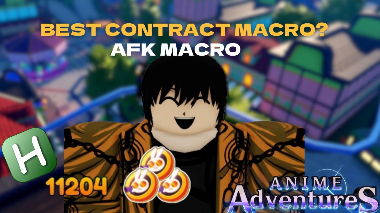 *BEST* Contracts Macro That Lets You Afk | Anime Adventures - YouTube
