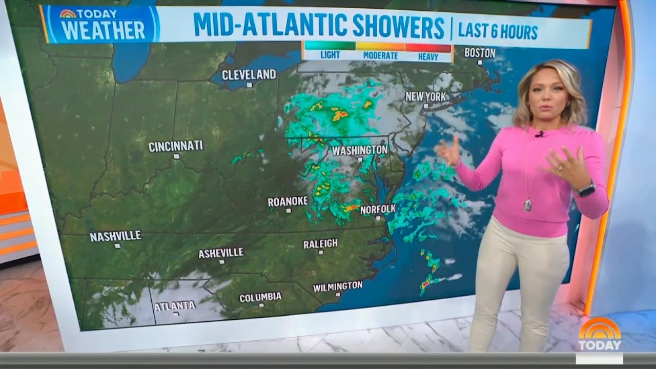 Dylan Dreyer with the Weather on TODAY show for October 1, 2024 - YouTube