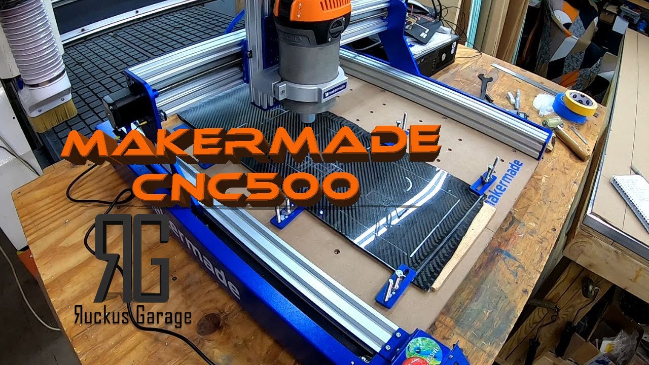 New CNC Day! - Makermade CNC500 - YouTube