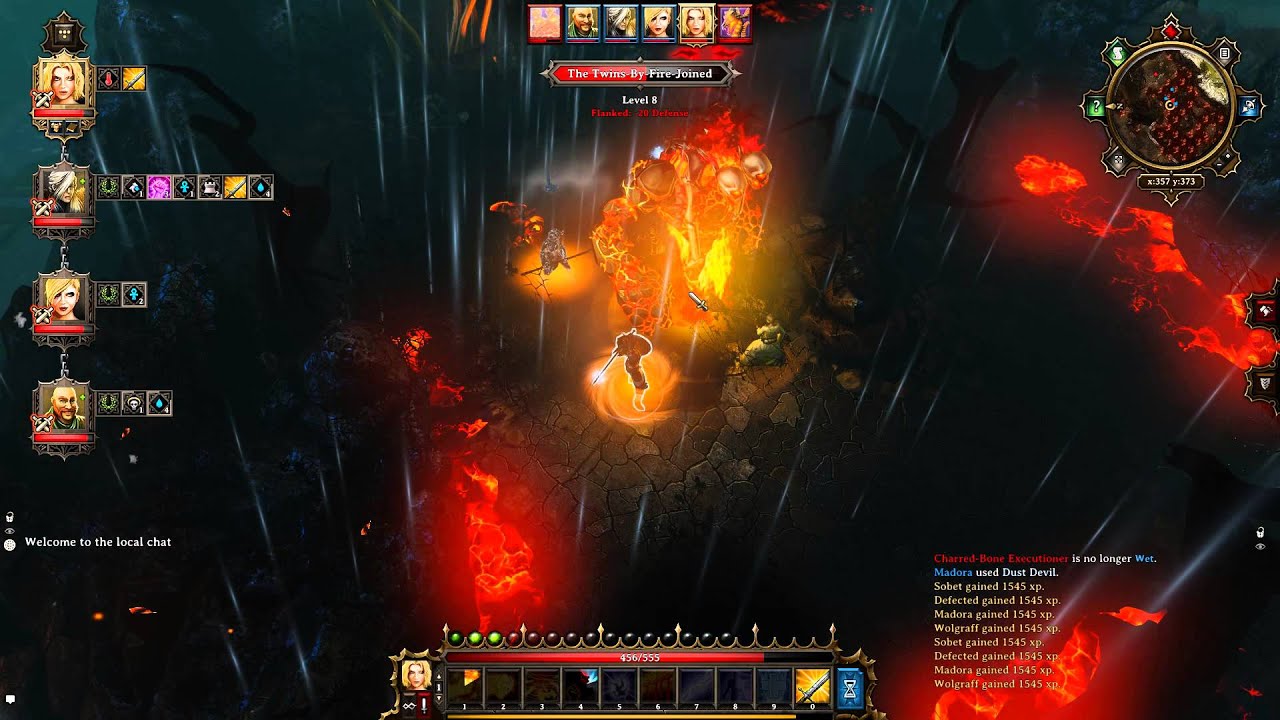 Divinity Original Sin Fire Elemental Mini Boss - YouTube