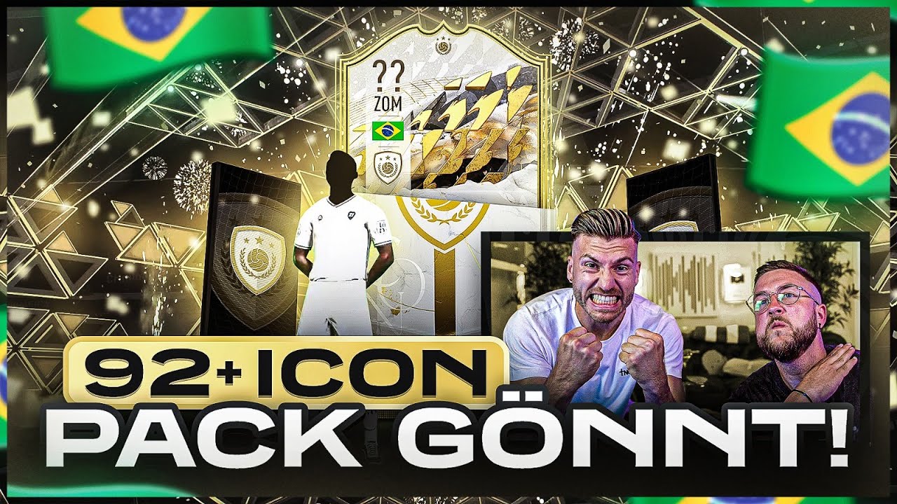 OMG!! 92+ ICON MOMENTs Pack GÖNNT GEISTESKRANK 😱🇧🇷Ehrenlose Battles ...