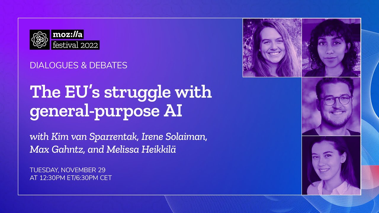 The EU’s struggle with general-purpose AI - YouTube