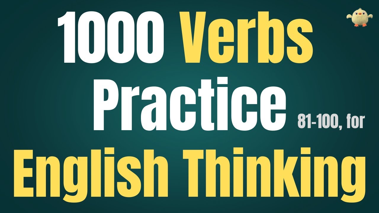 Master 1000 Essential English Verbs in One Series | English Verbs You ...
