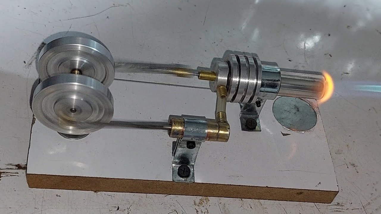 How to make a Stirling engine - Stirling engine - YouTube