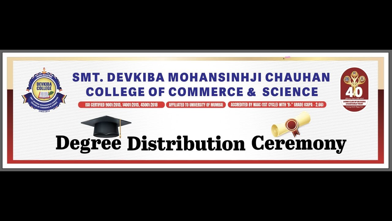 Smt. Devkiba Mohansinhji Chauhan College of Commerce & Science- Degree ...