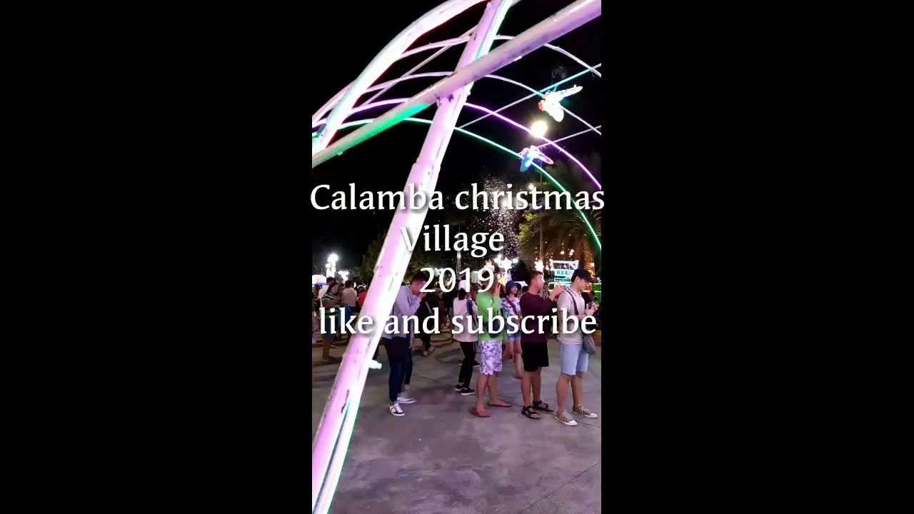 Calamba Christmas Village 2019 - YouTube