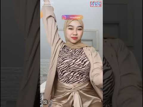 hijab tante goyang terbaru bigo live bikin semangat
