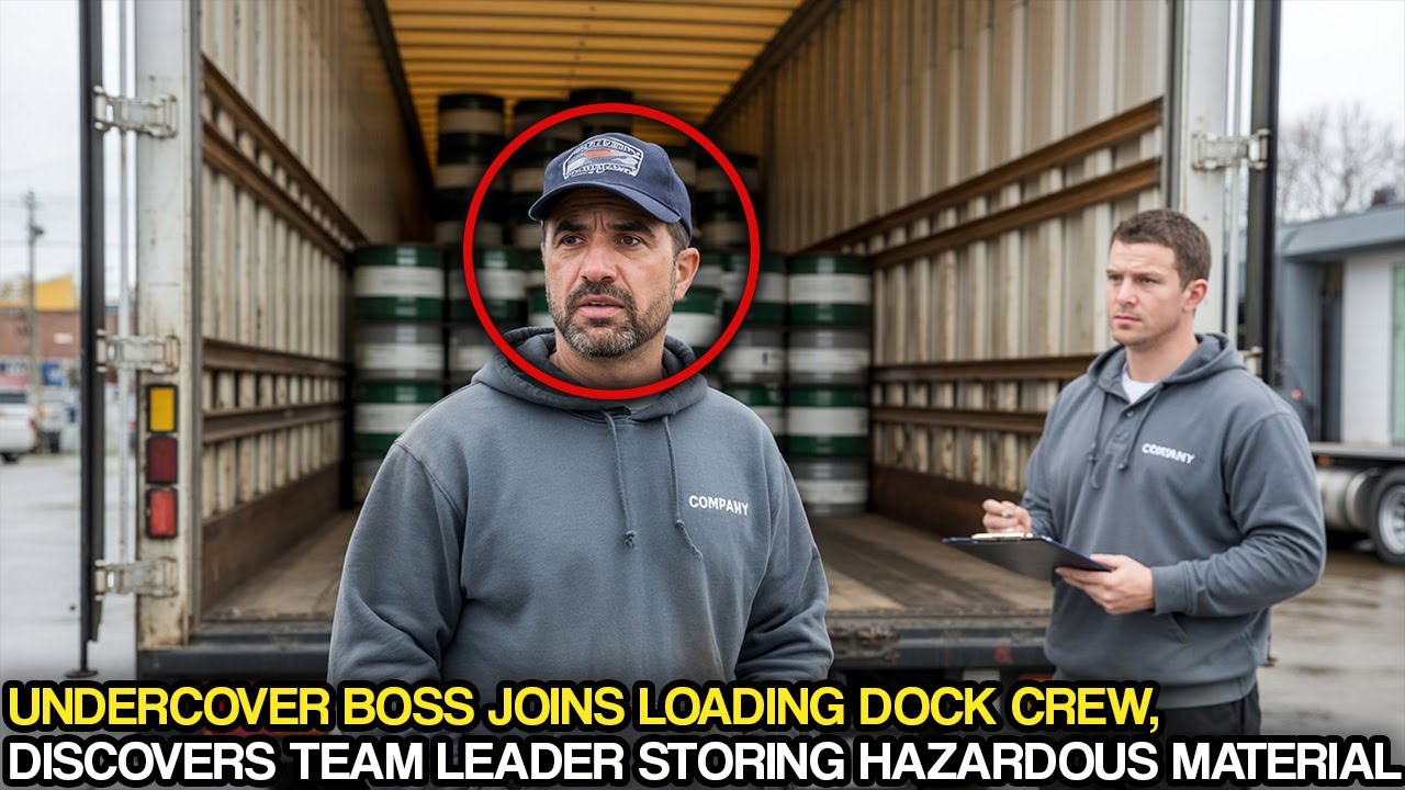 Undercover Boss Joins Loading Dock Crew, Discovers Team Leader Storing ...