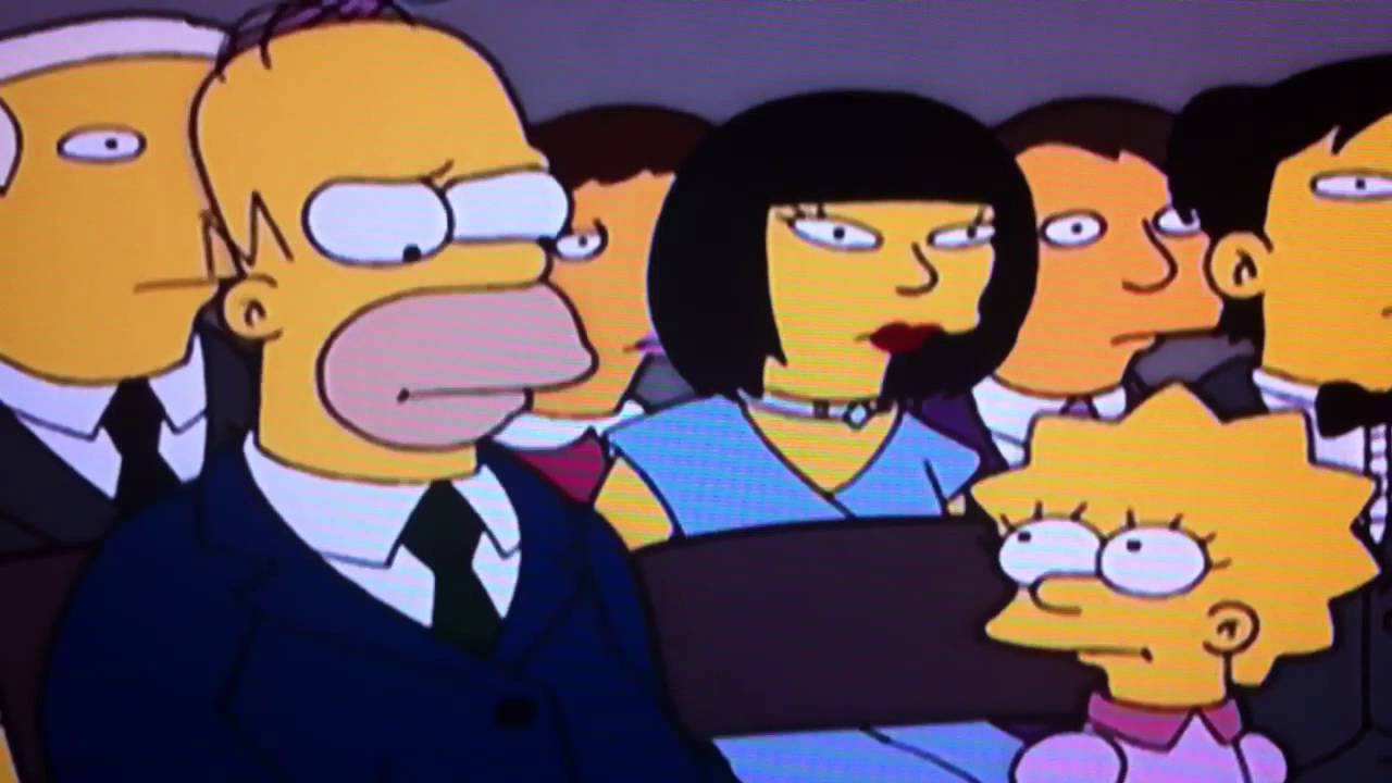 Simpsons: Wedding of Skinner and Edna - YouTube